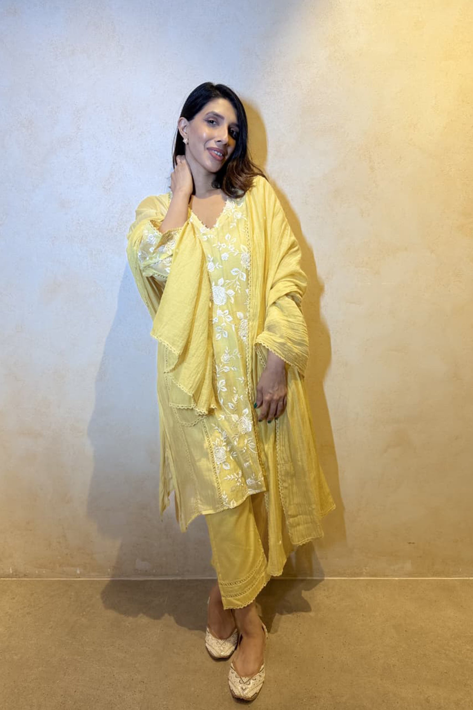 Deepika Reddy in Dahlia Set – UGNA By Unnati
